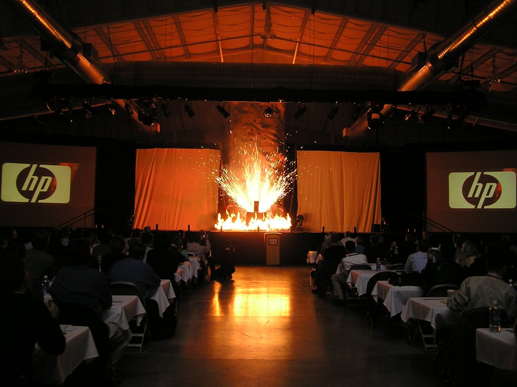 Indoor Pyrotechnic Shows | Angel Light Pyrotechnics